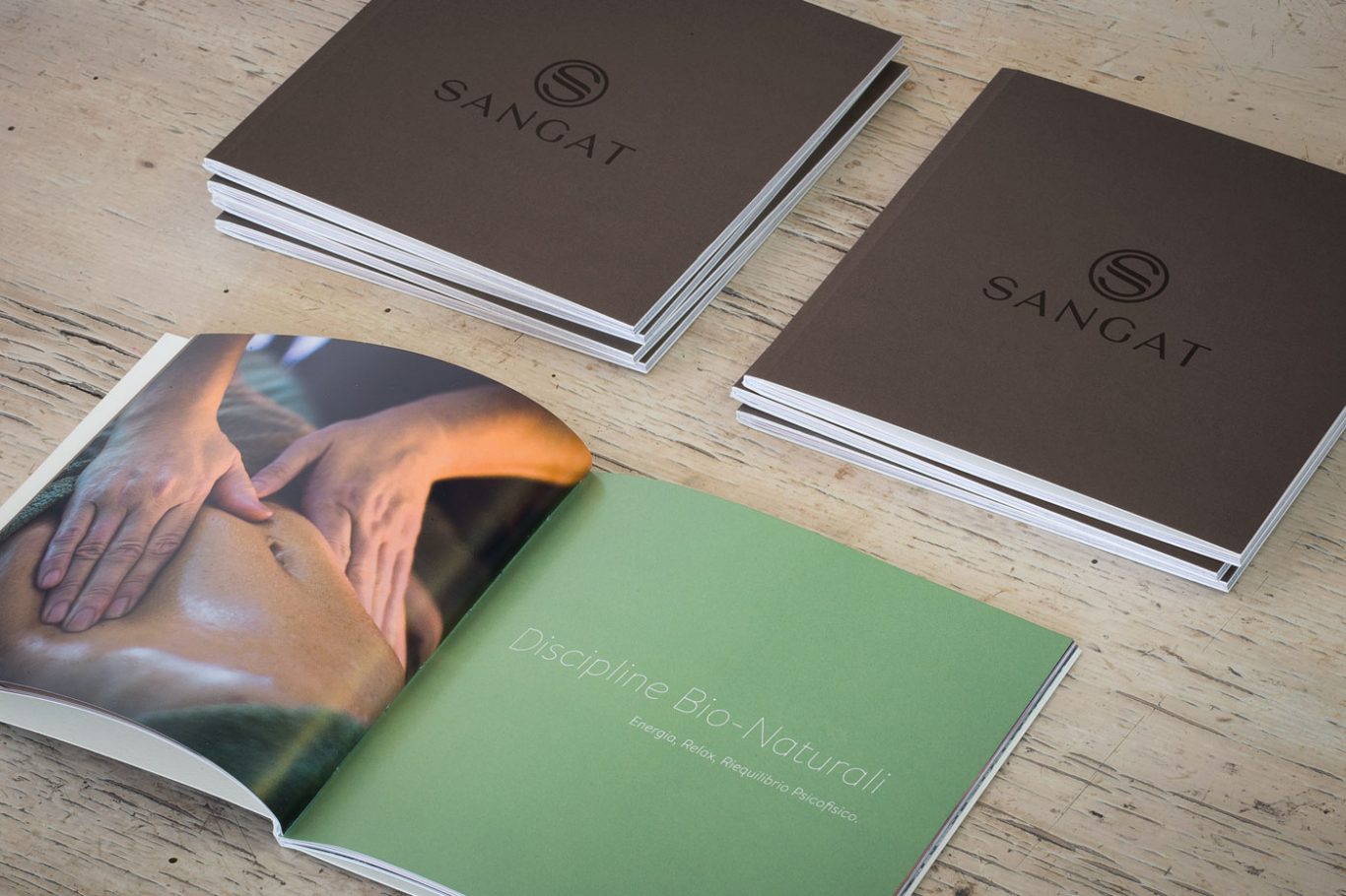 Sangat | Logo for Wellness & Spa - ANTONIO BELLAN